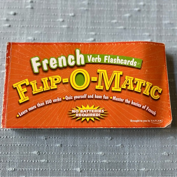 Kaplan | Other | French Flipomatic Verb Flashcards Book | Poshmark
